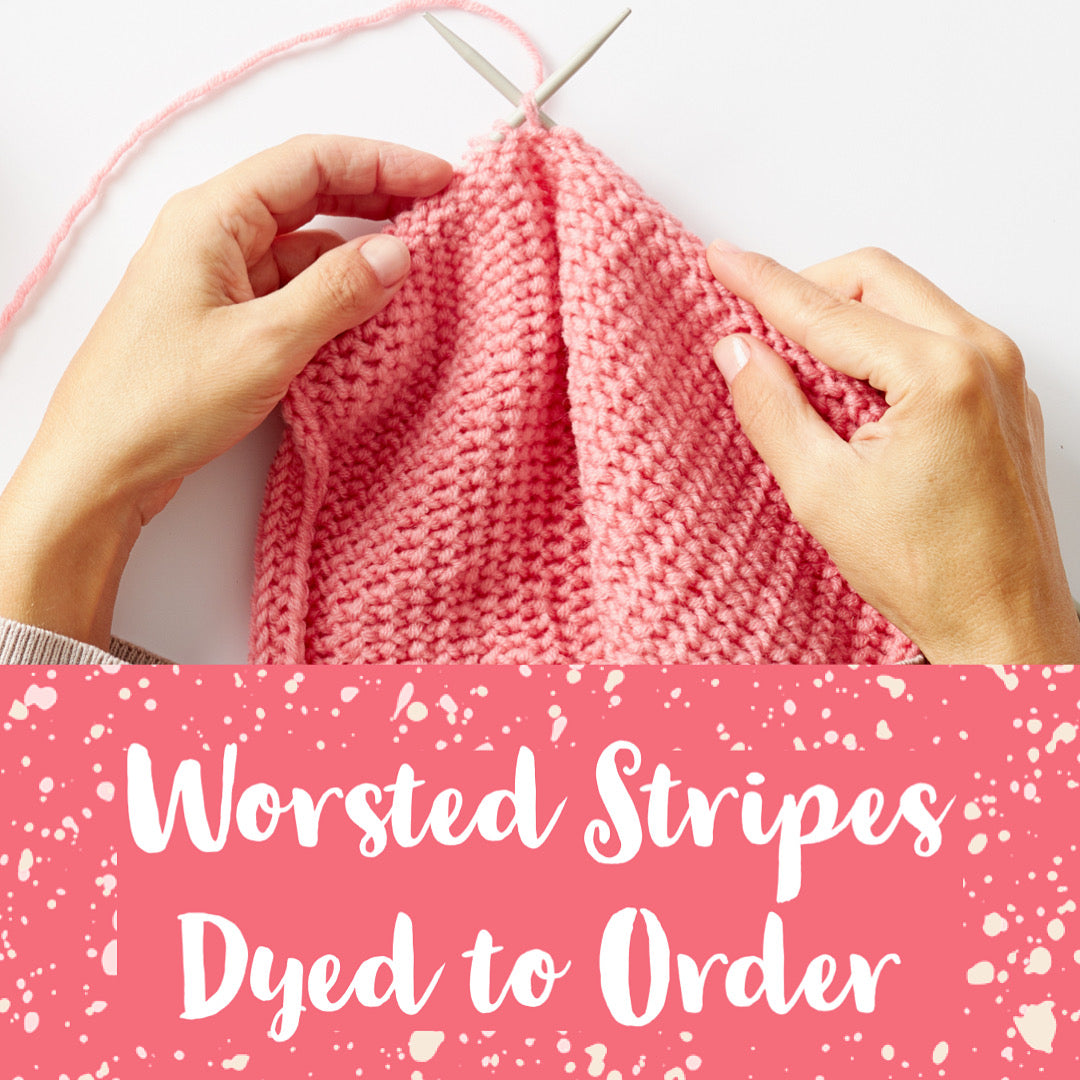 Worsted Stripes | Self-Striping Yarn | Worsted Weight | PRE-ORDER – area 51 Fibres