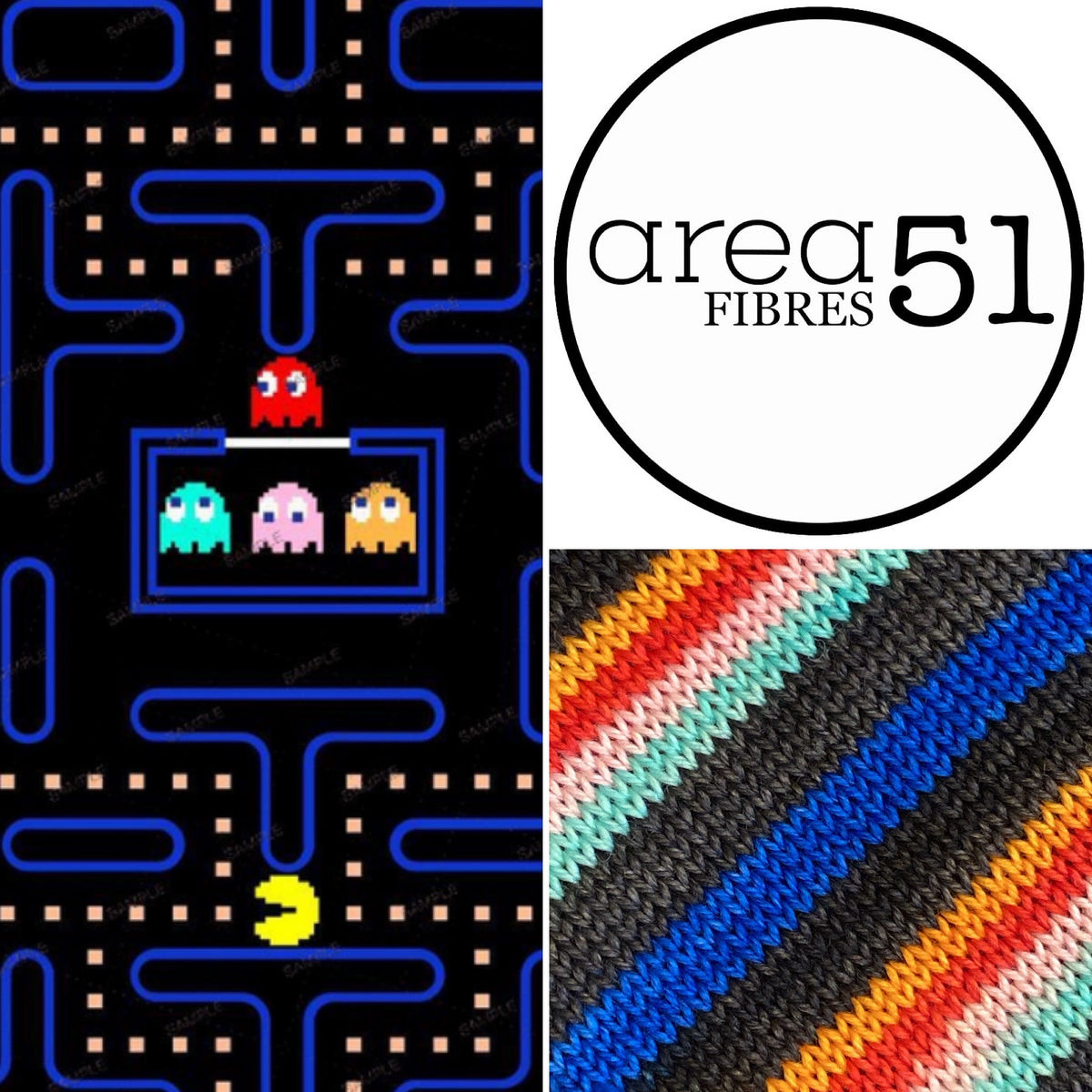 GAME OVER! | 50g Half Skein | Ready to Ship – area 51 Fibres