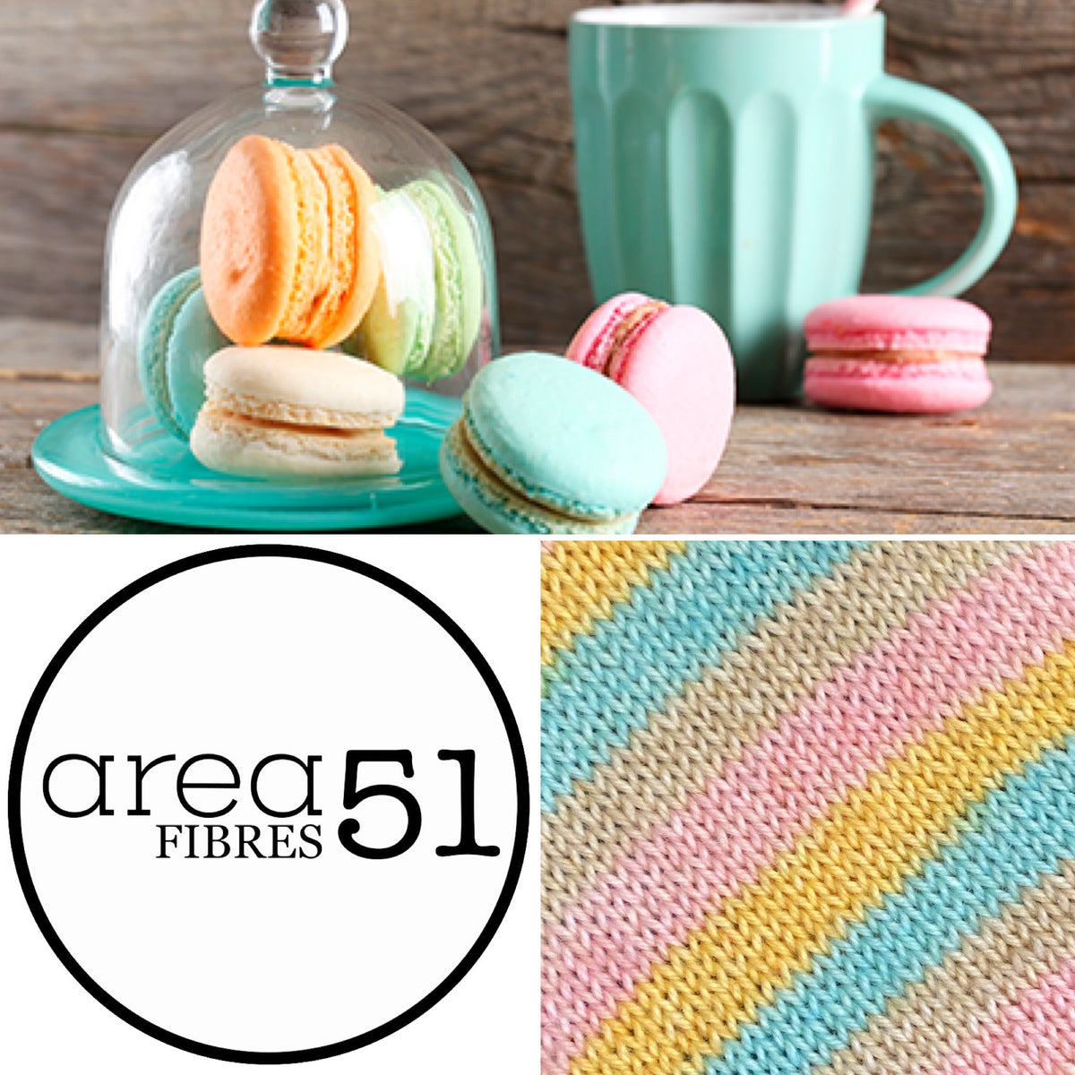 MESMERIZING MACARONS | Dyed to Order – area 51 Fibres